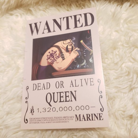 Art | One Piece Wanted Poster Queen | Poshmark